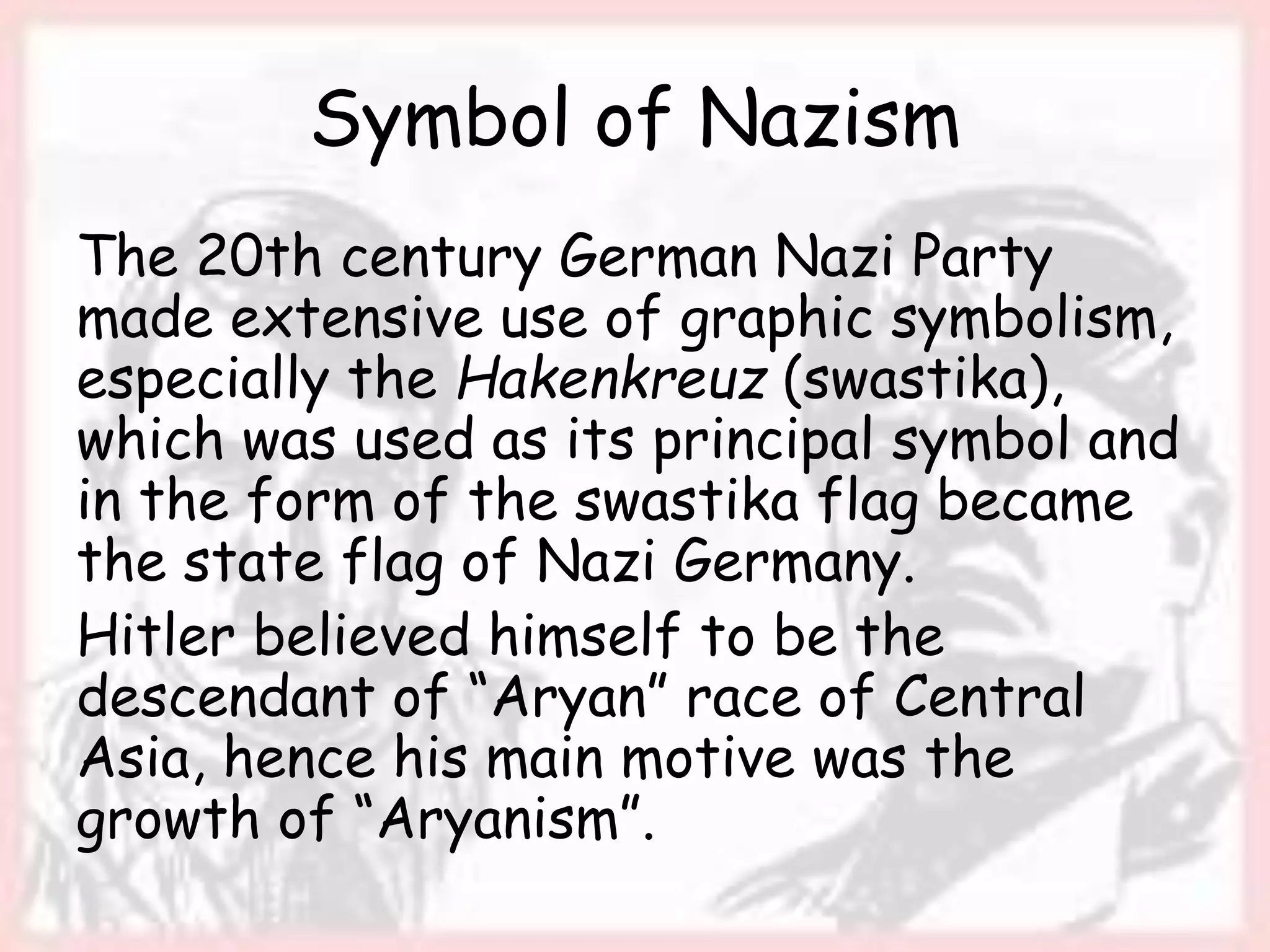 Nazism and fascism | PPTX