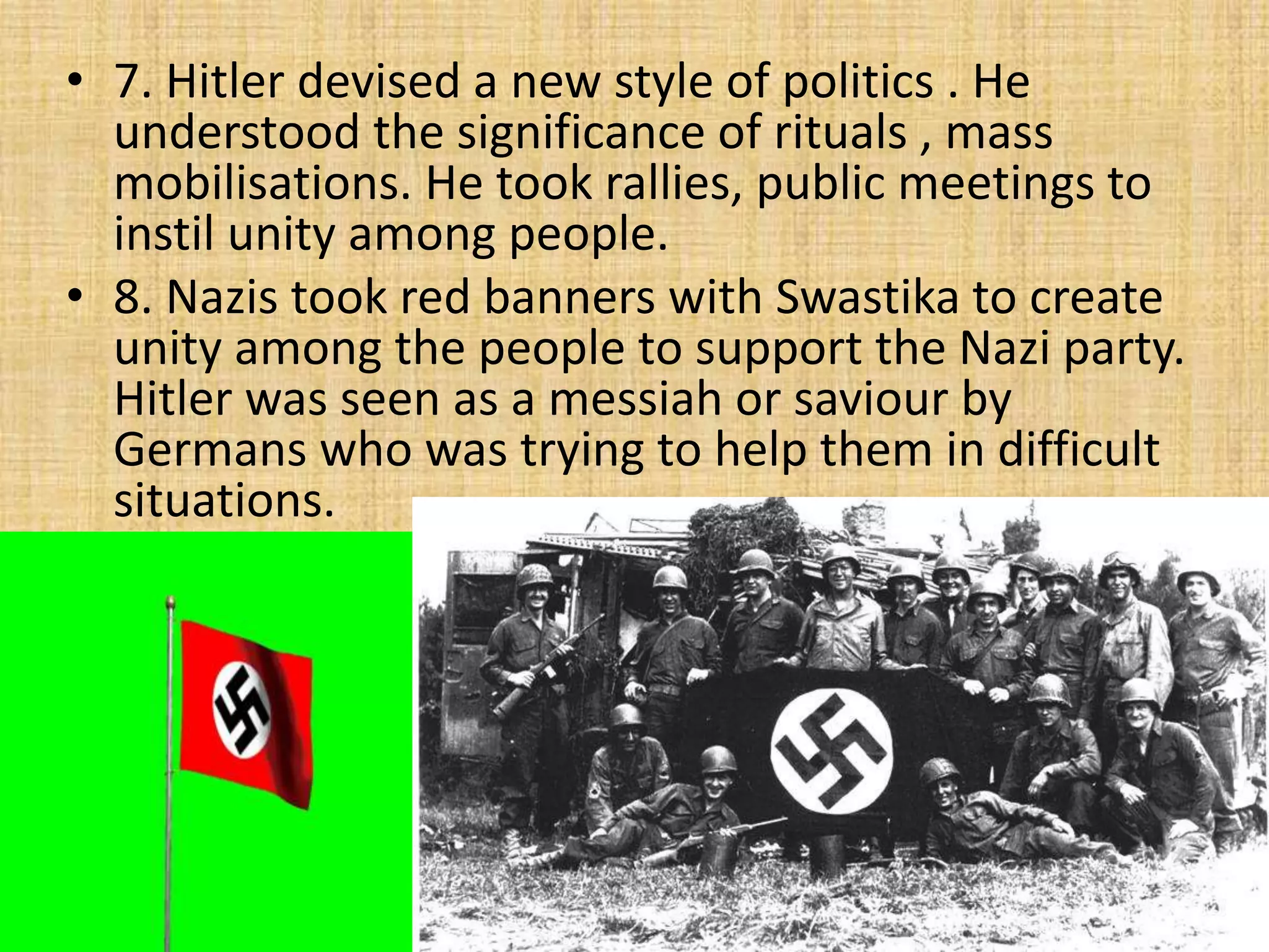 Nazism and rise of hitler | PPTX