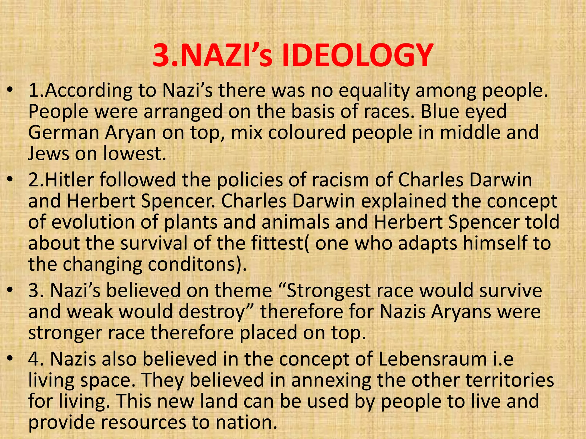 Nazism and rise of hitler | PPTX