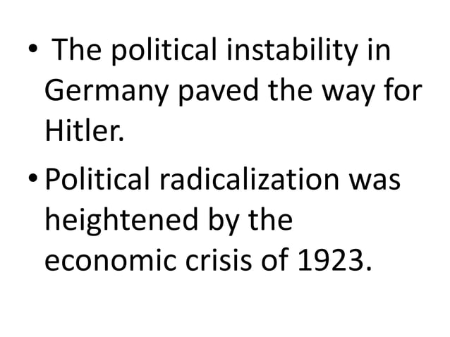 Nazism and Rise of Hitler class 9 -CBSE | PPTX