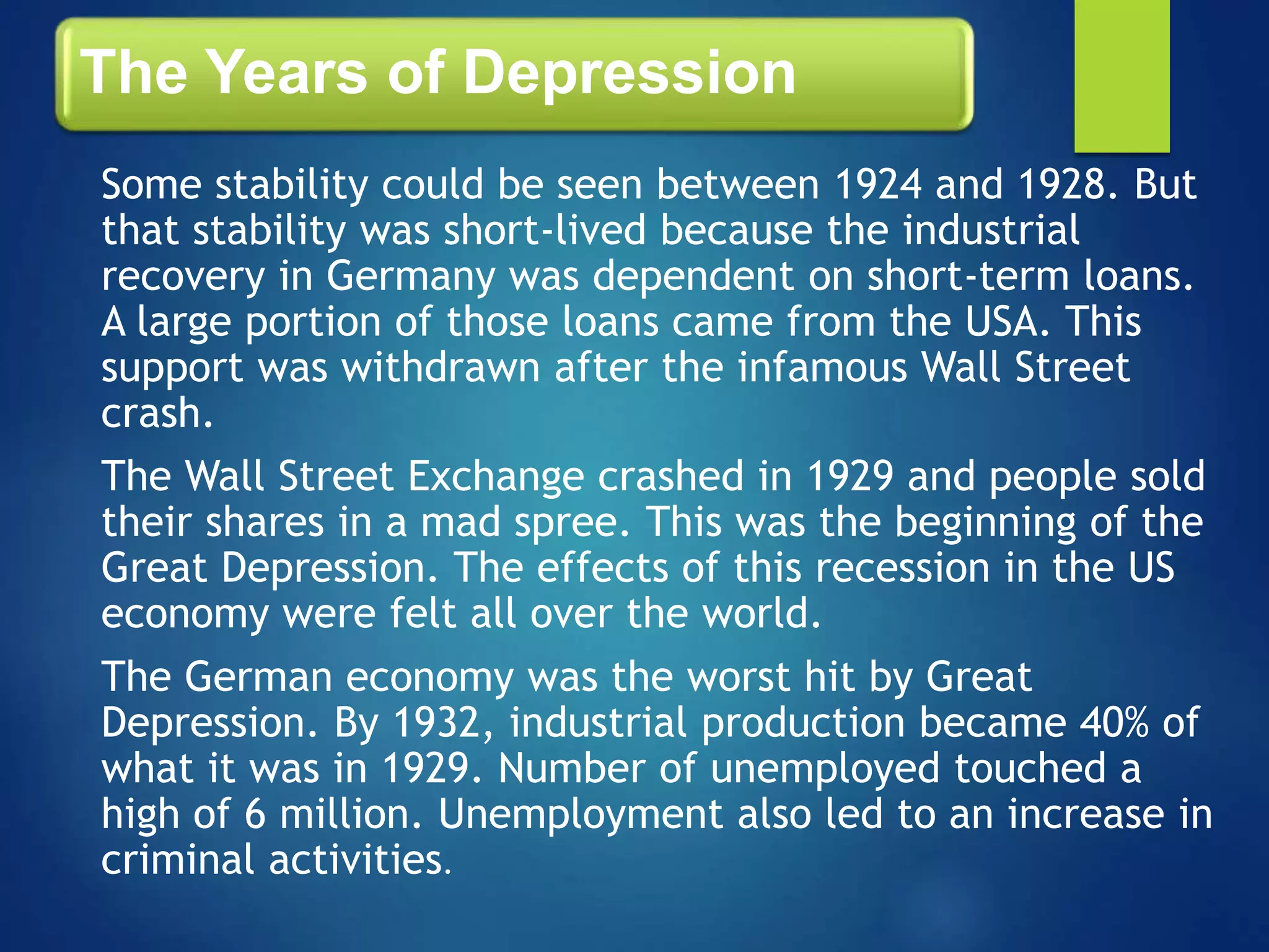 Nazism AND RISE OF HITLER | PPTX