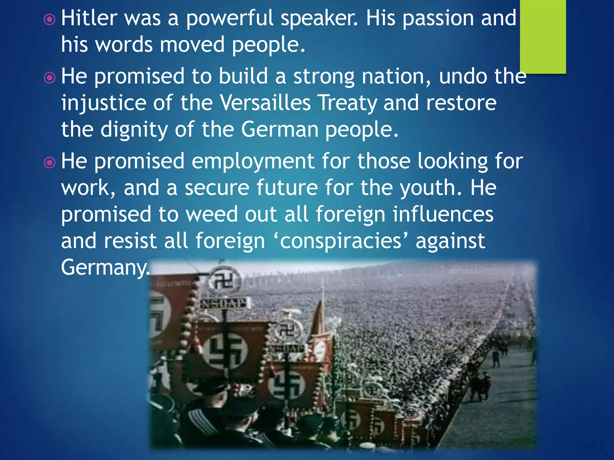 Nazism AND RISE OF HITLER | PPTX
