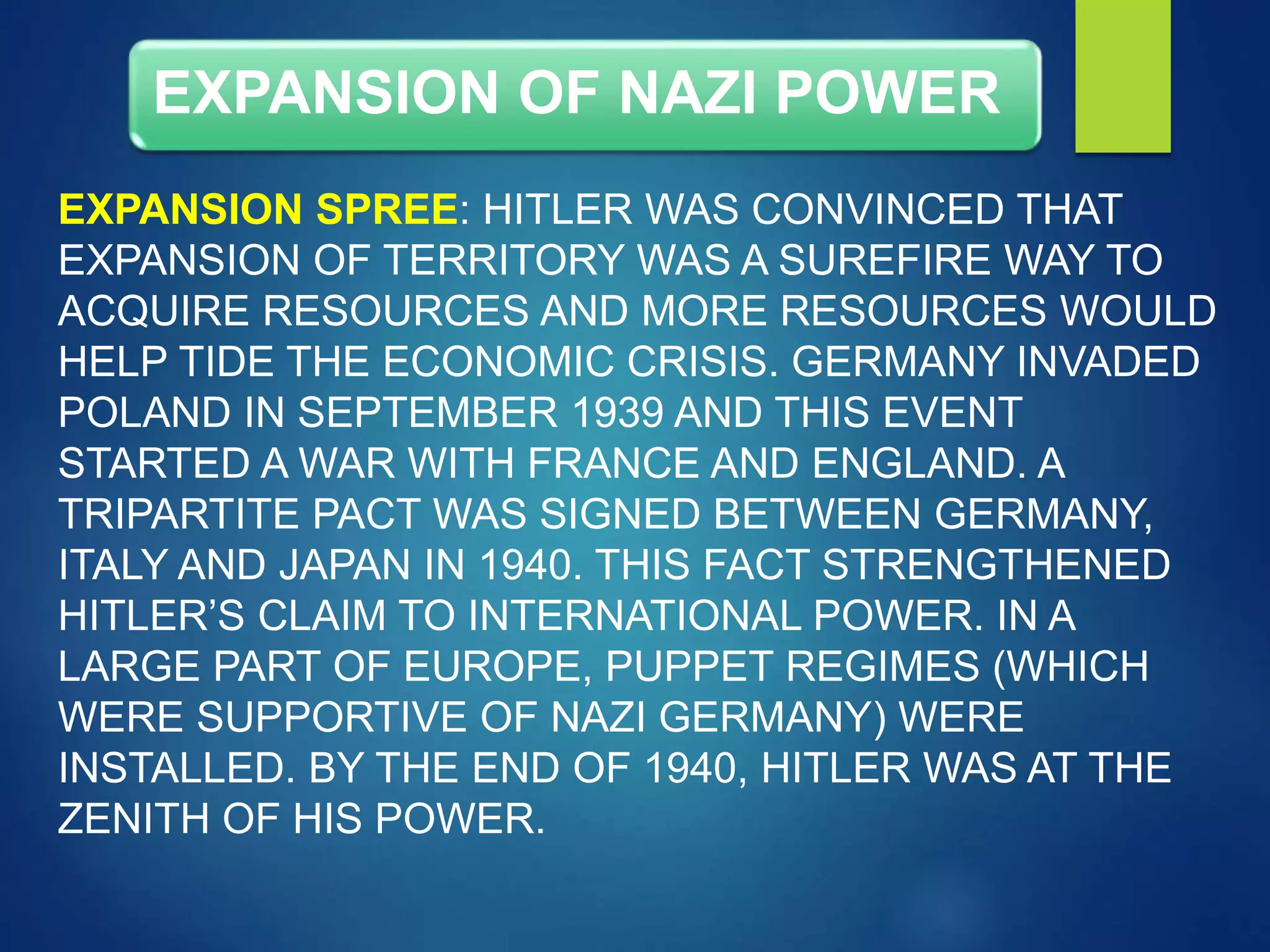 Nazism AND RISE OF HITLER | PPTX