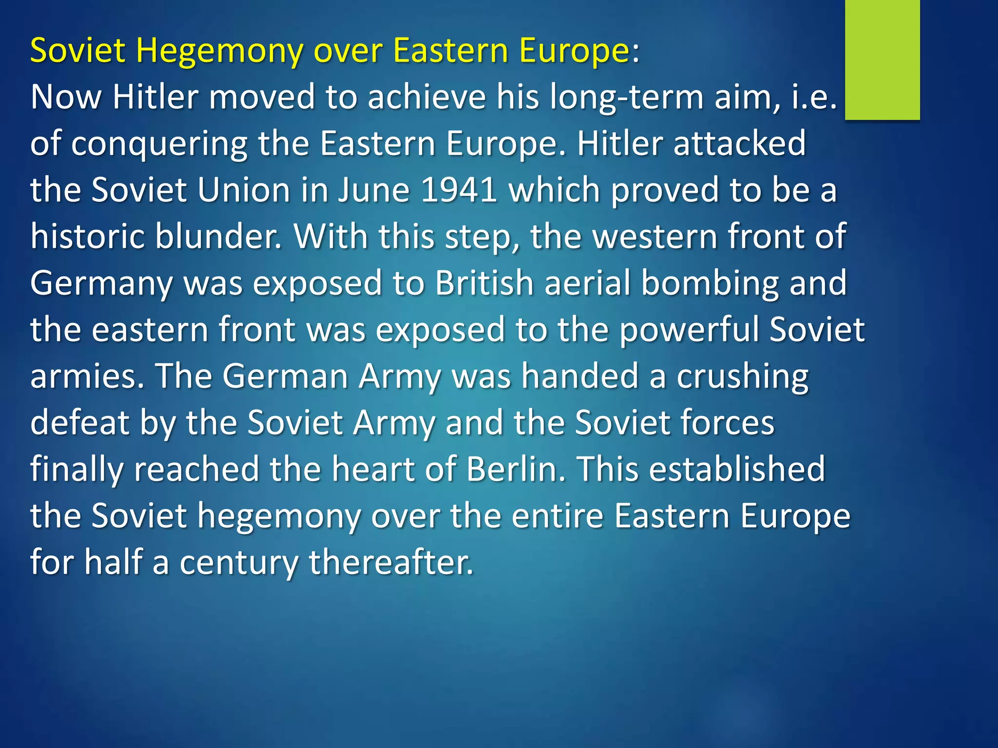 Nazism AND RISE OF HITLER | PPTX