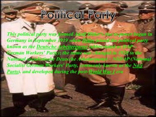 Nazism and rise of hitler(goel & company ludhiana) | PPT