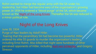 Nazism and the rise of hitler | PPTX