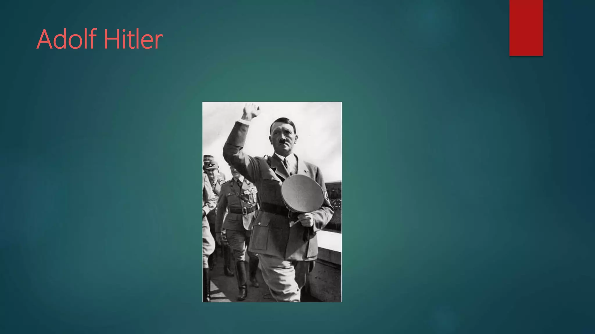 Nazism and the rise of hitler | PPTX