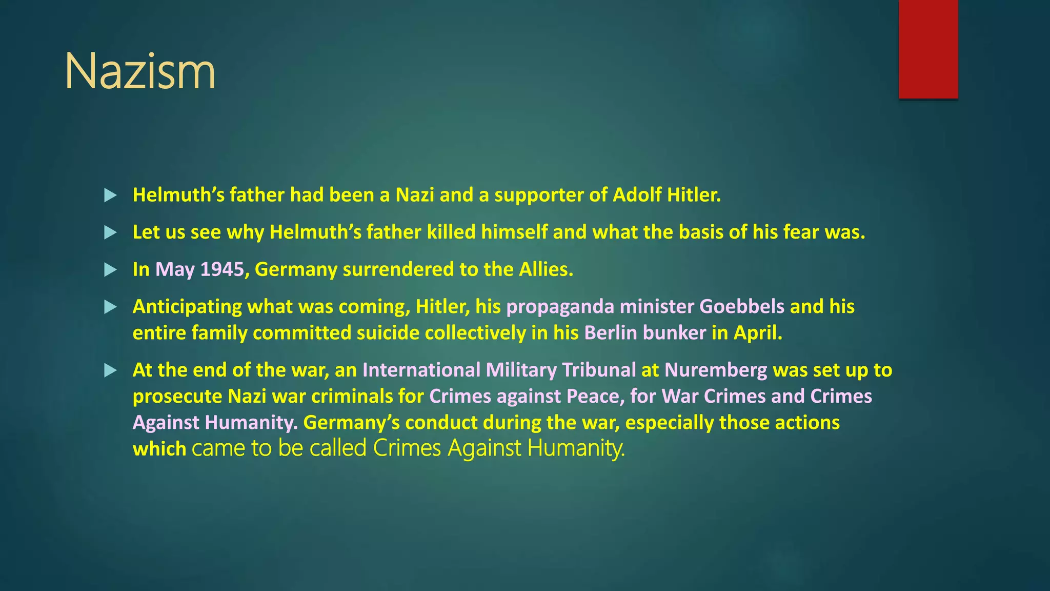 Nazism and the rise of hitler | PPTX