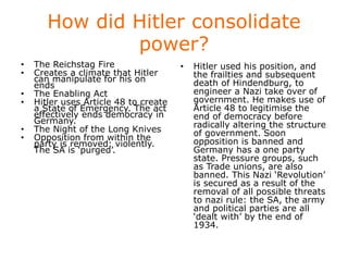 Nazism and the_rise_of_hitler | PPTX