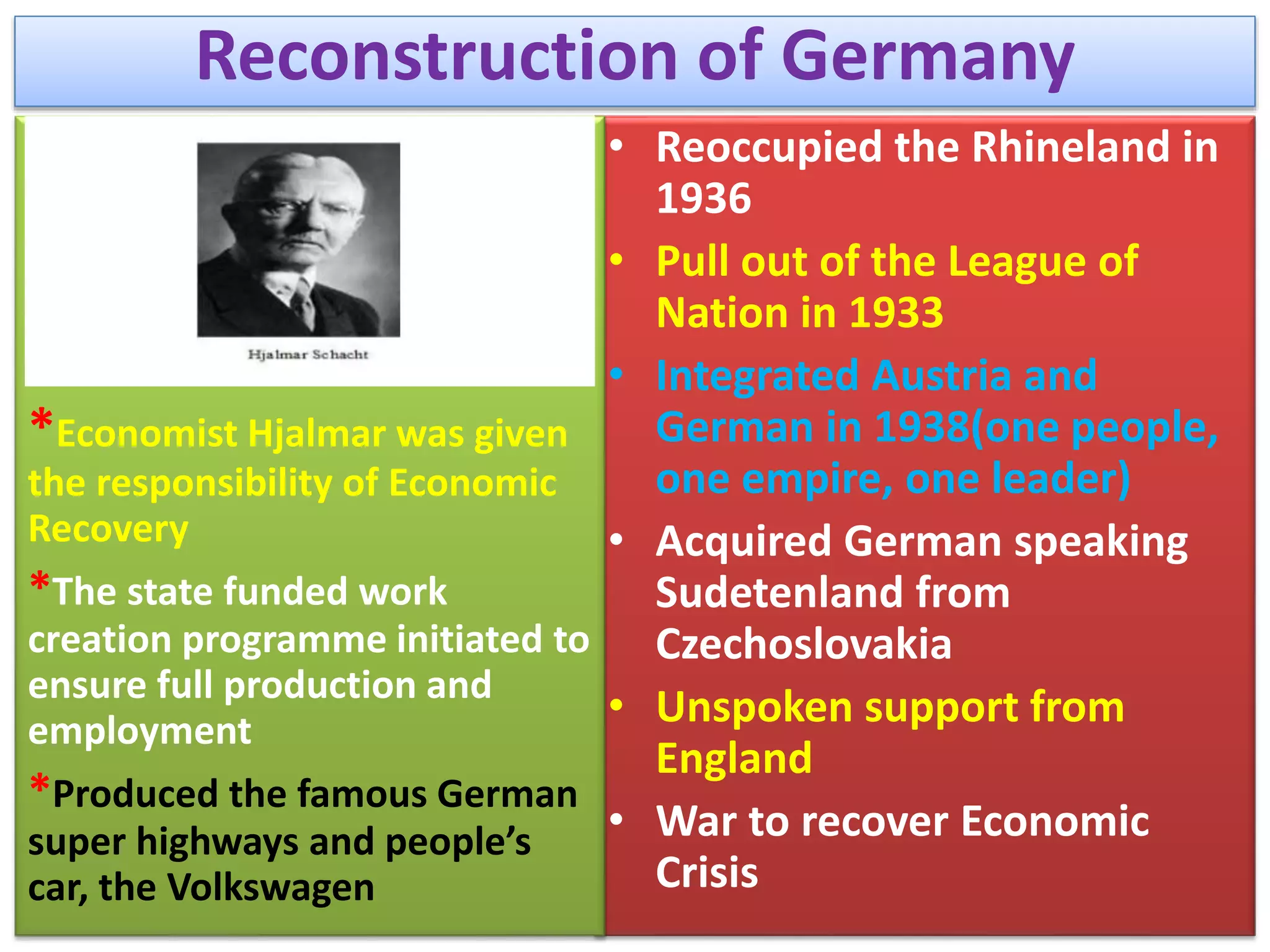 Nazism and the rise of Hitler PPT / Slide | PPTX