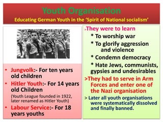 Nazism and the rise of Hitler PPT / Slide | PPTX