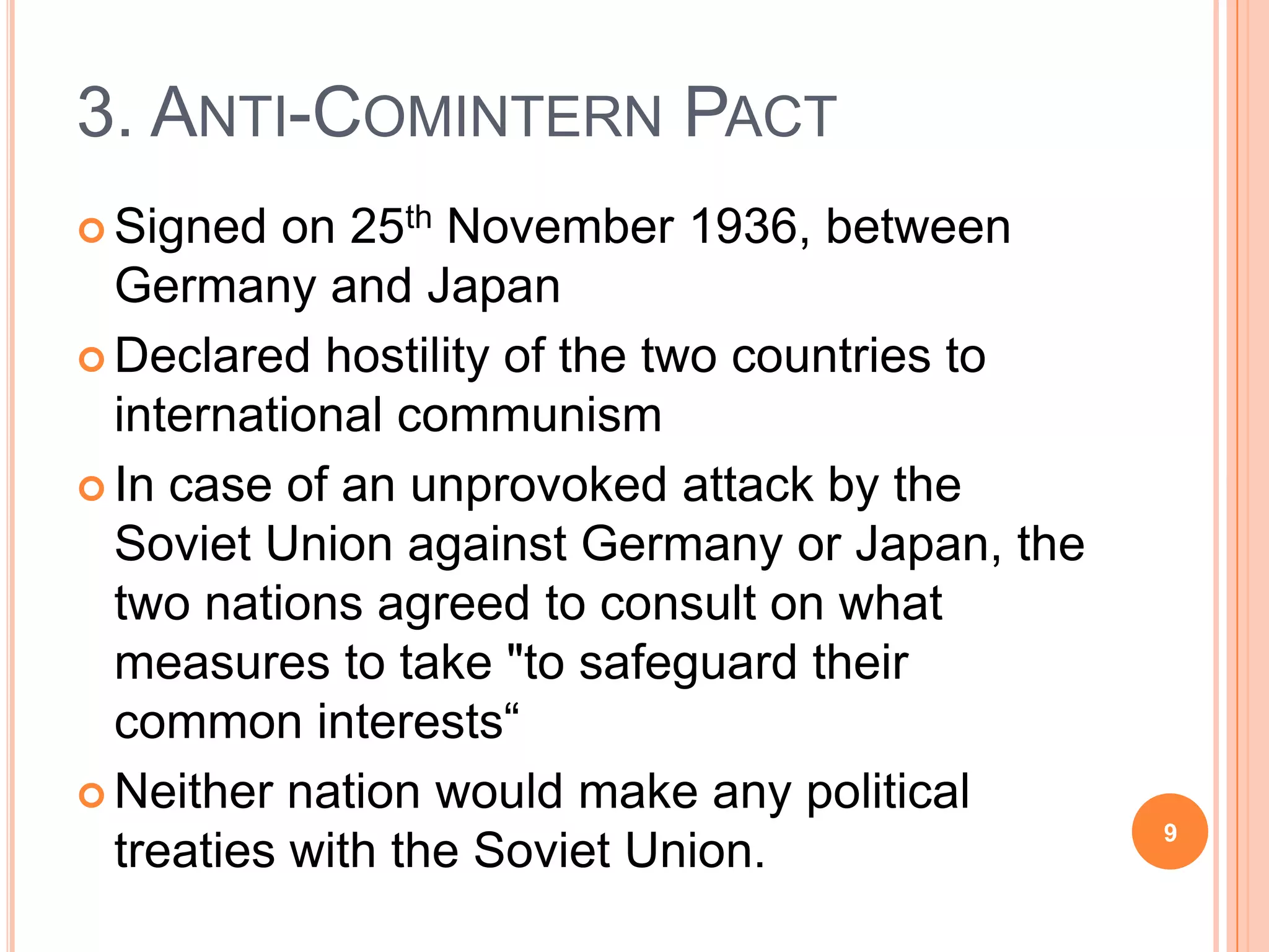 Hitler's Foreign Policies | PPTX