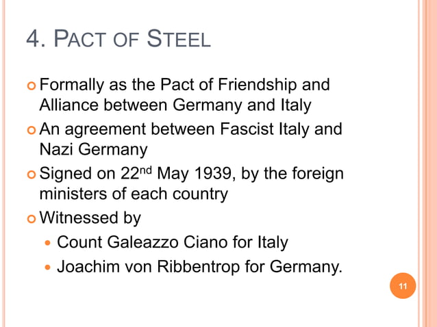 Hitler's Foreign Policies | PPTX