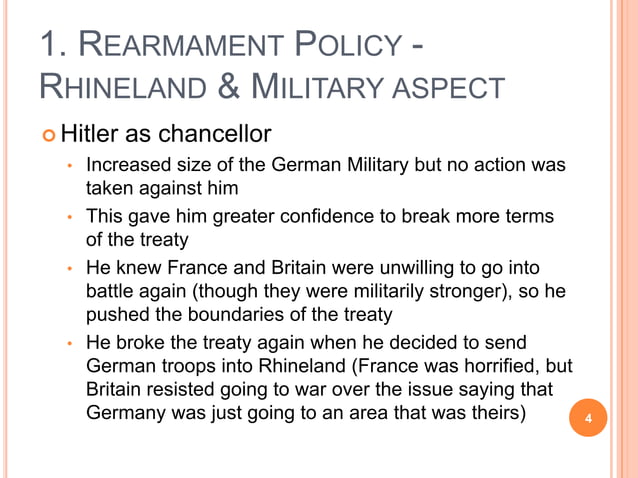 Hitler's Foreign Policies | PPTX