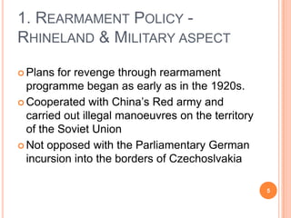 Hitler's Foreign Policies | PPTX