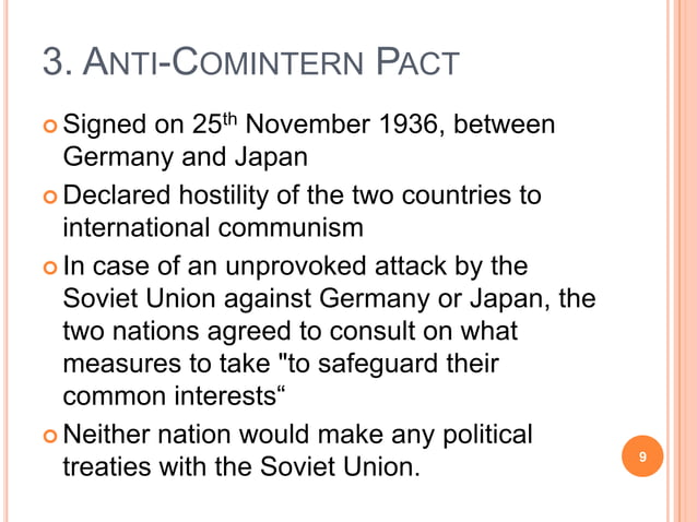 Hitler's Foreign Policies | PPTX