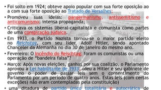 Nazismo.pptx - aula sobre a ascensão da ideologia nazista e formação do ...