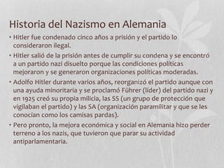 Nazismo en alemania | PPTX