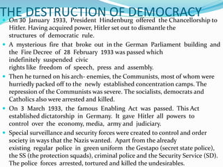 Nazism & the rise of hitler | PPT