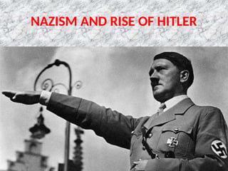 nazisn and the rise of hitler and the history of germany | PPTX