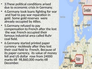 nazisn and the rise of hitler and the history of germany | PPTX