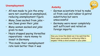 Nazi social economic policies | PPTX