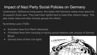 Nazi social policy | PPT