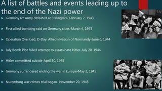 Nazi teacher lecture | PPTX