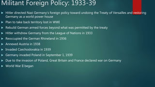 Nazi teacher lecture | PPT