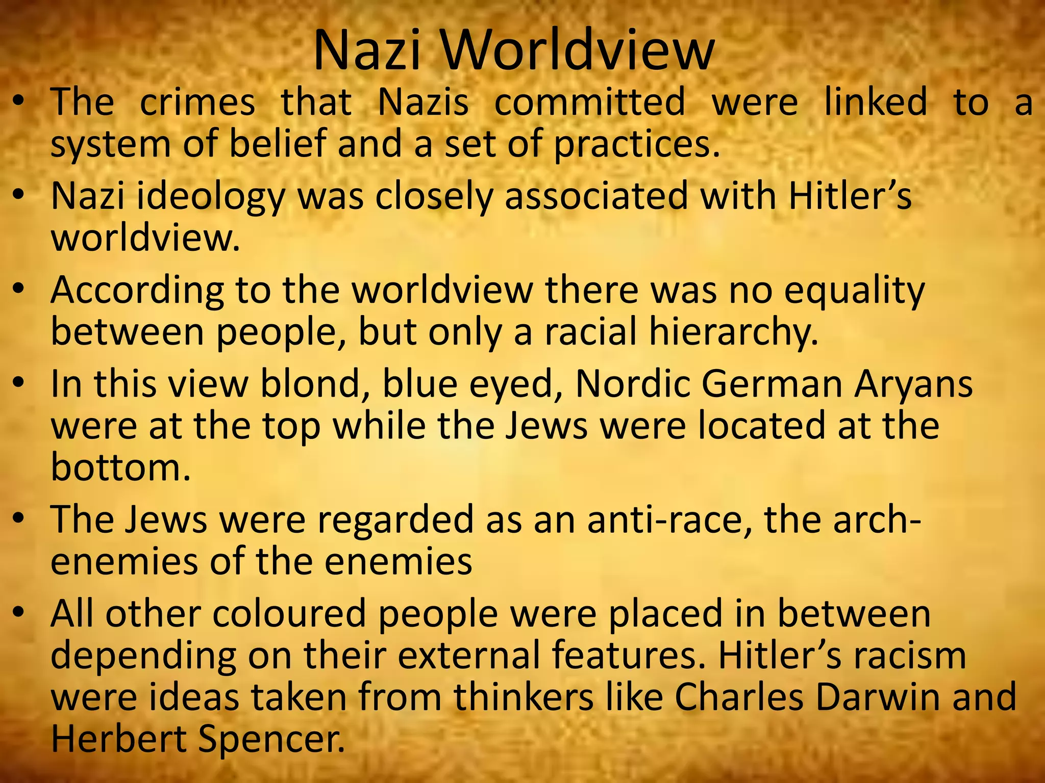 Naziworldview | PPTX