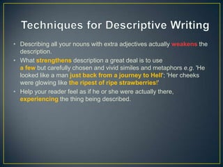 Nazli descriptive writing | PPTX