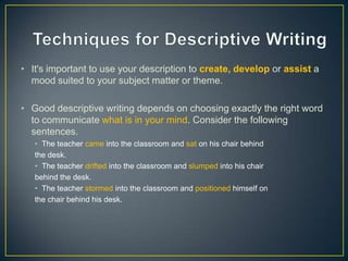 Nazli descriptive writing | PPTX