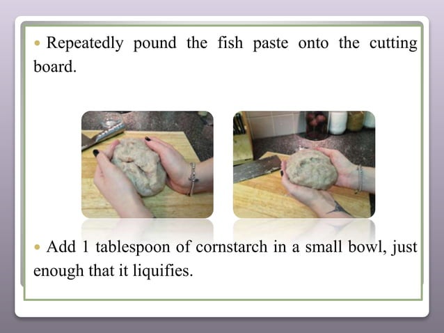 Preparation of Value Added Fish Product: Fish Ball | PPTX