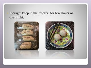 Preparation of Value Added Fish Product: Fish Ball | PPTX