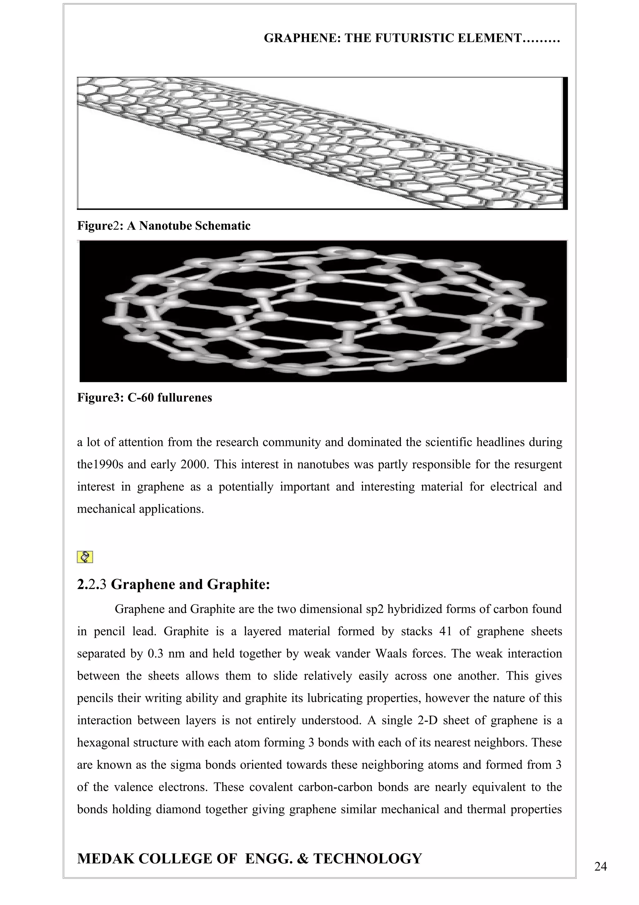 Graphene : the futuristic element..... | DOC