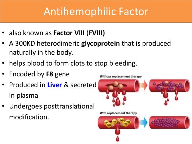 Antihemophilic Factor (Helixate FS)