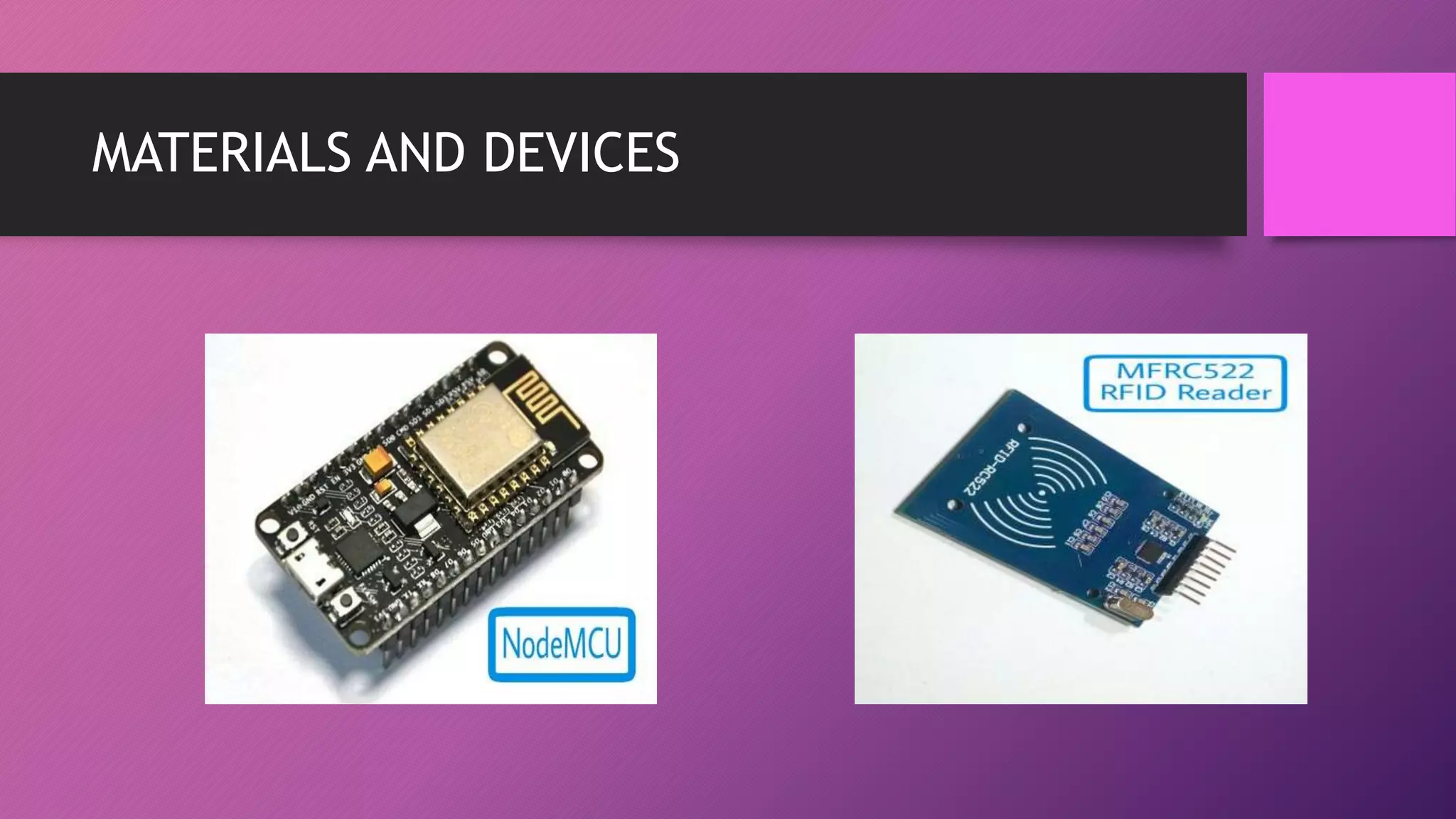Attendance System using RFID | PPTX