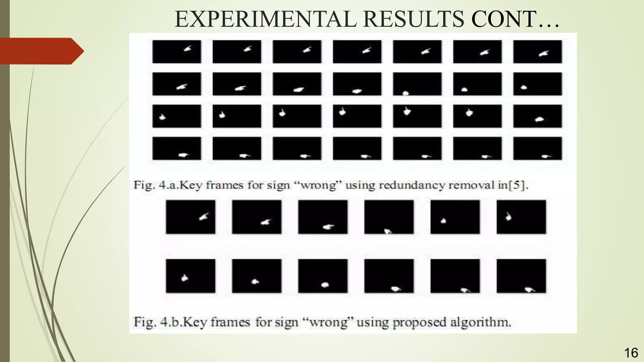 A Framework For Dynamic Hand Gesture Recognition Using Key Frames