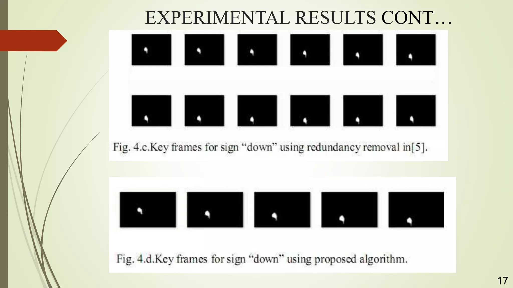 A Framework For Dynamic Hand Gesture Recognition Using Key Frames
