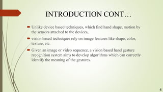 A Framework For Dynamic Hand Gesture Recognition Using Key Frames ...