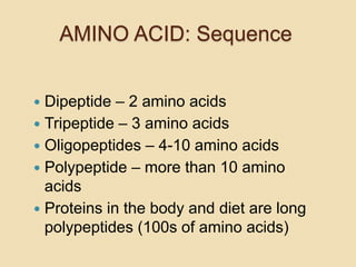NB.ppt biochemistry of amino acid & proteins | PPT