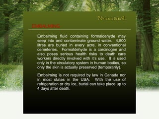 Natural Burial slideshow | PPT