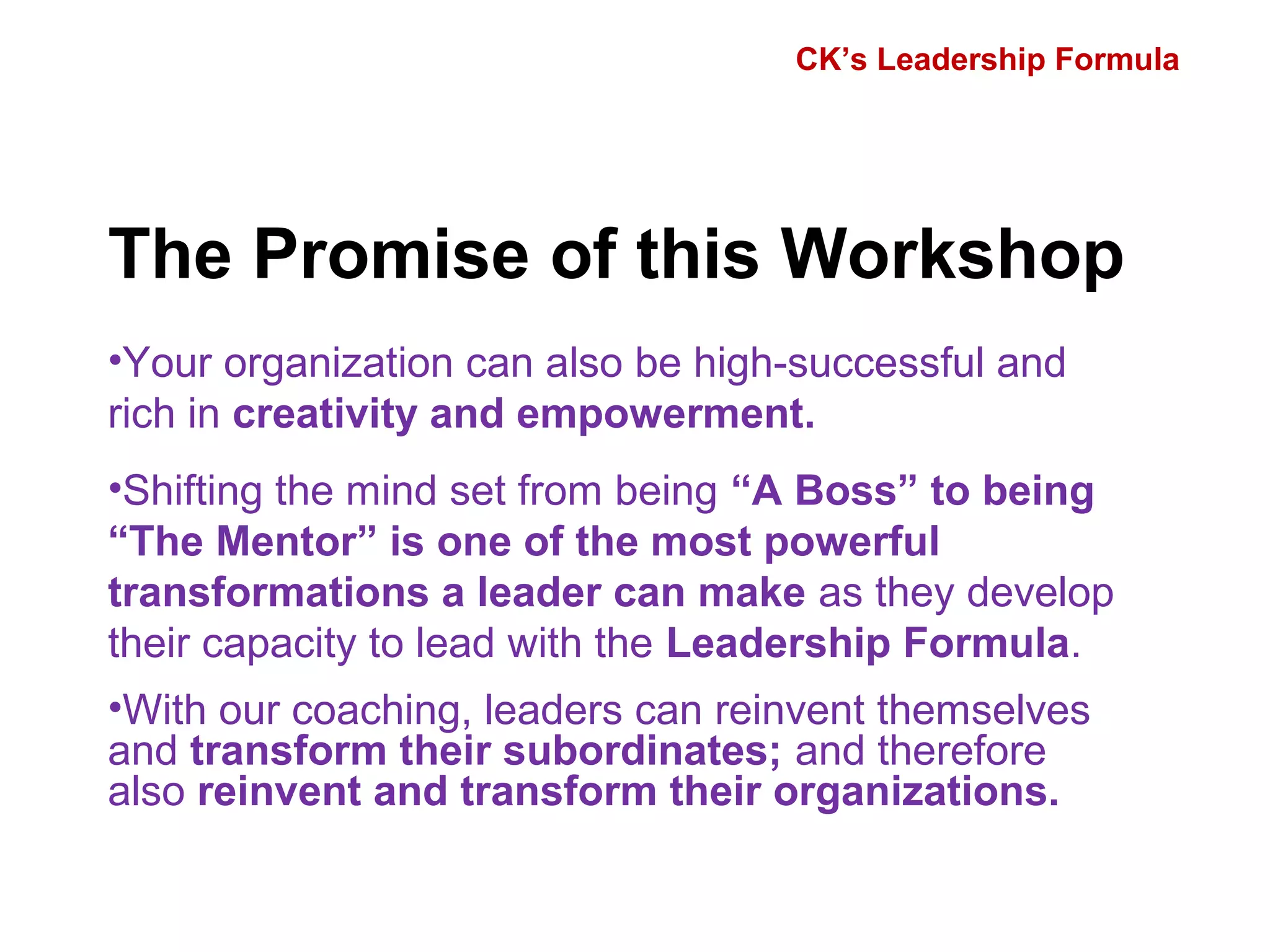 Nb17 leadership formula for slideshare | PPT