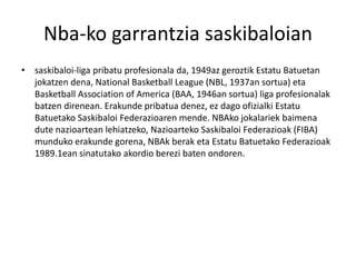Nba | PPTX
