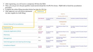National Board Of Accreditation | PPTX | Professional School ...