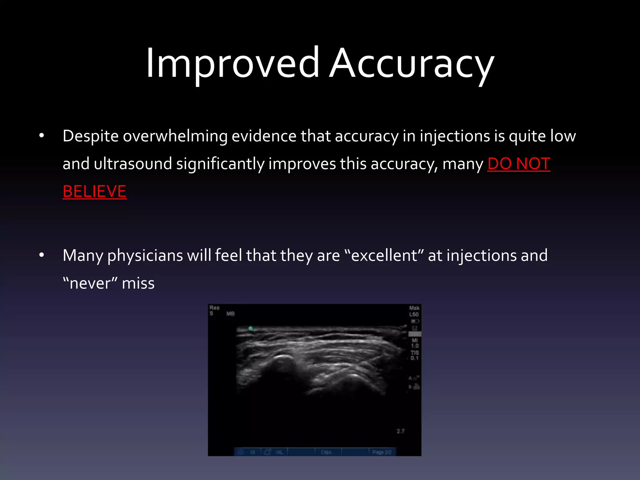 Ultrasound Guided Injections - Upper Extremity | PDF