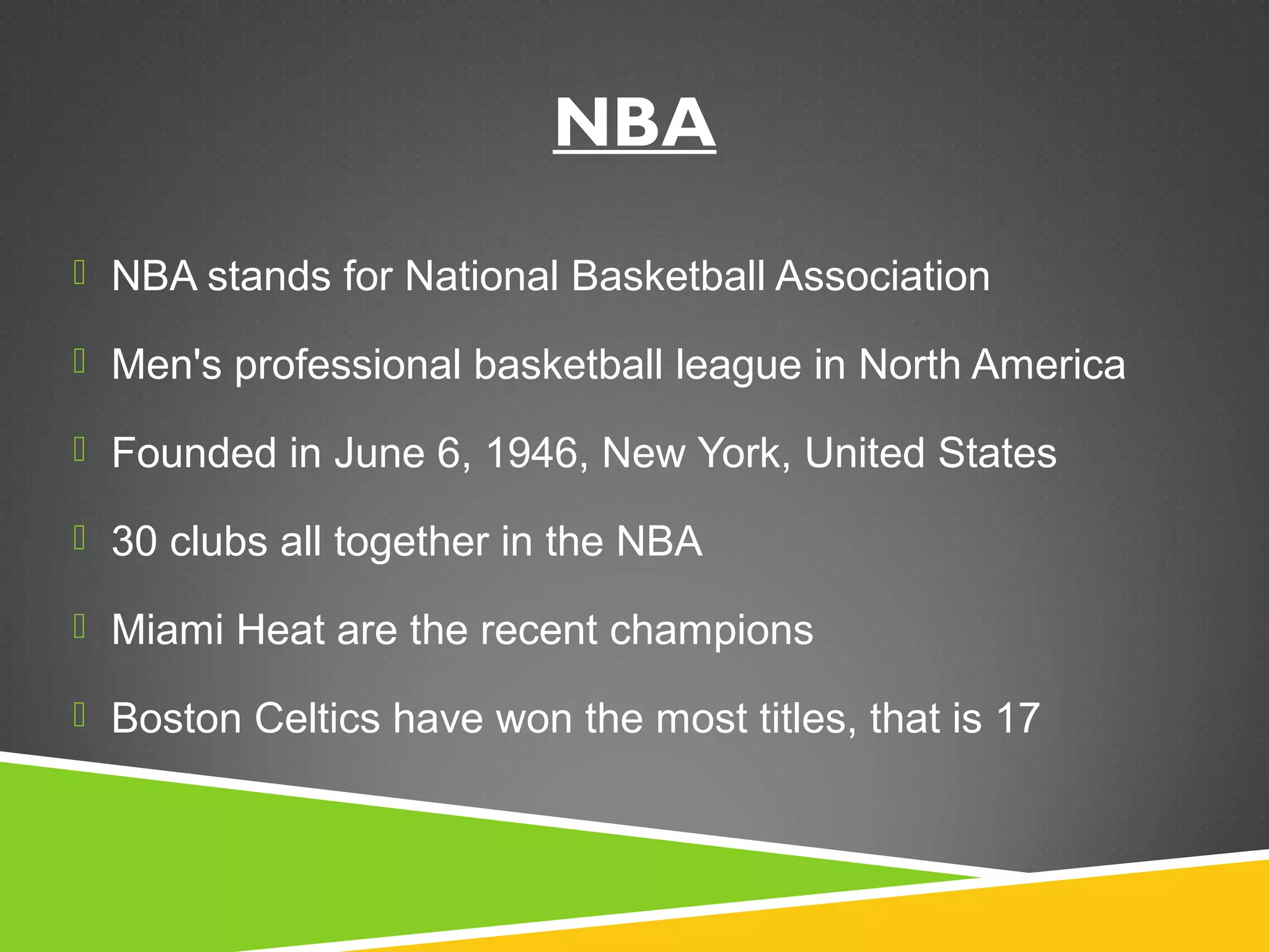 Nba1 | PPT