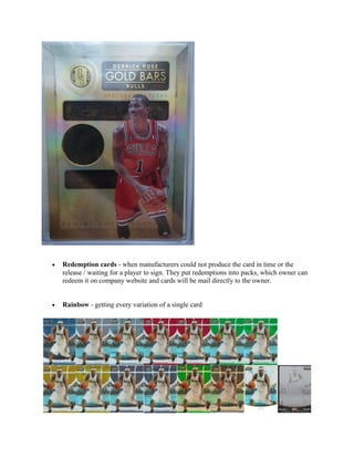 Nba basketball cards 101 card terminology | DOC