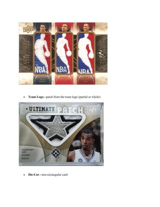 Nba basketball cards 101 card terminology | DOC
