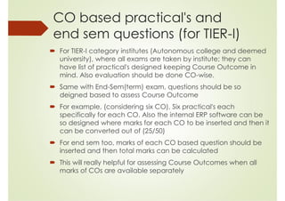 Course Outcome and Program Outcome Calculation(new method) | PDF